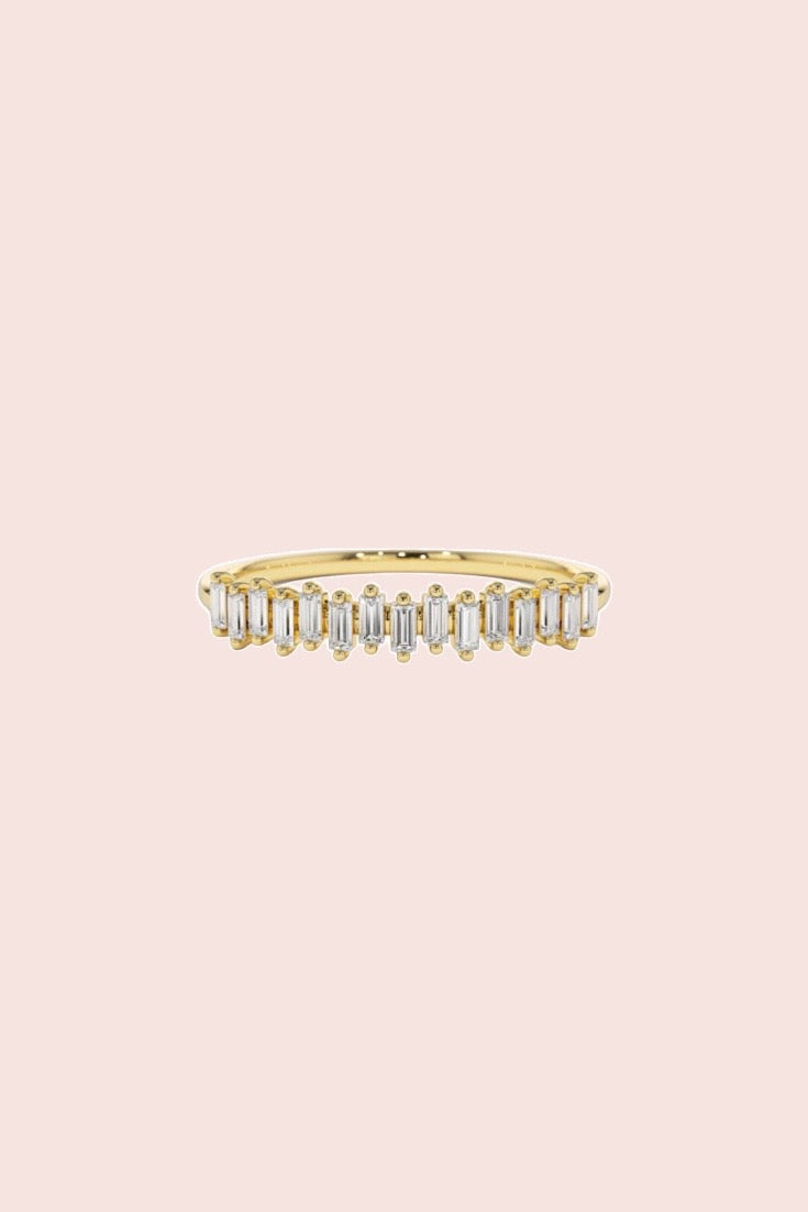 14k Gold Baguette Diamond Ring April First Berlin APRIL FIRST
